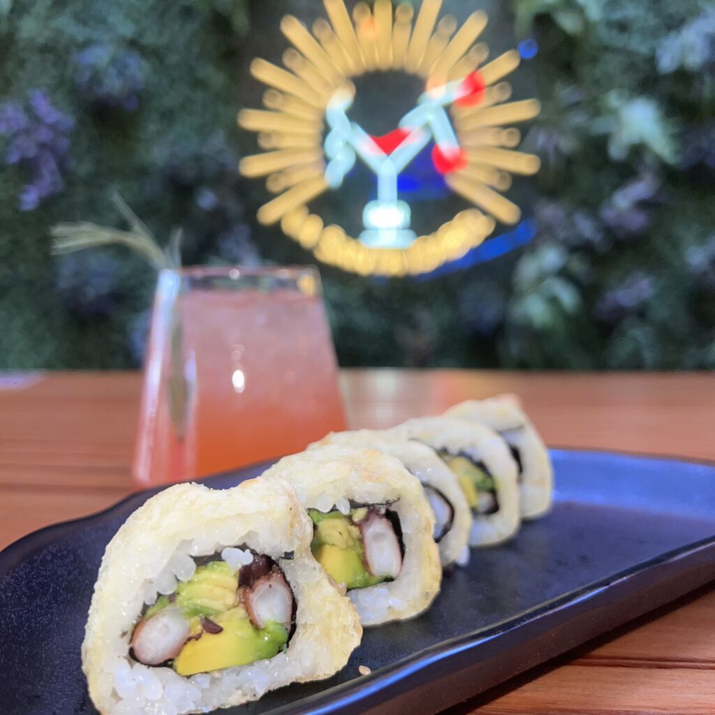 Tako Rolls(envoltura opcional palta ,sesamo,panko ,tempura o topping ...